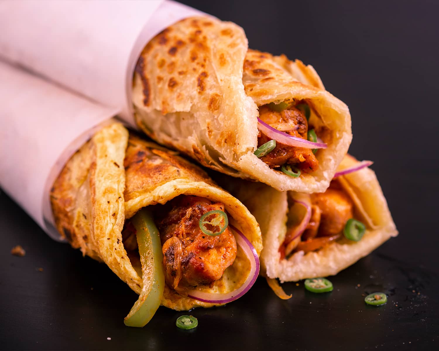 Calcutta Chicken Roll detailed Recipe With Video Bong Eats